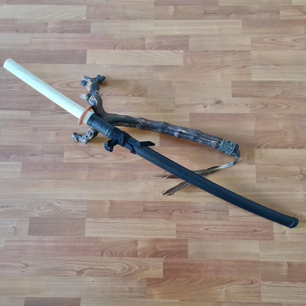 Ninja-To Bokken - ash wood (Togakure Ryu) www.bokken-shop.de